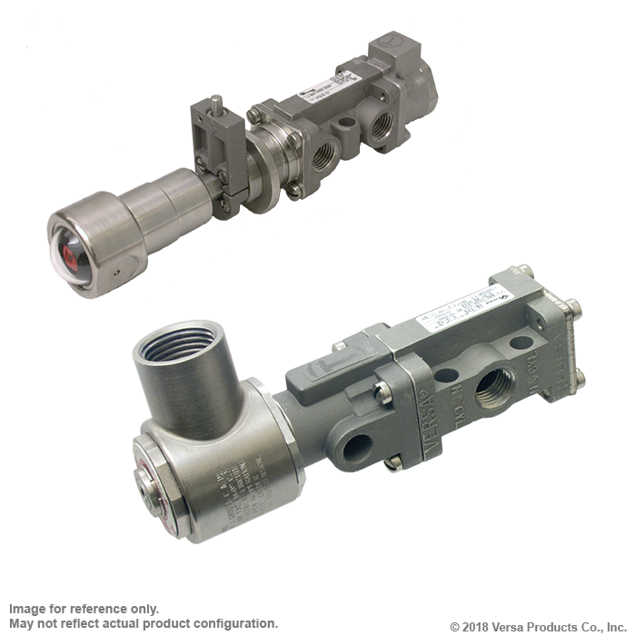 Versa - BSG-3328-316-LA-ST-XN-D024 VALVE, 3-WAY, SST, 24VDC BS - B316 ...