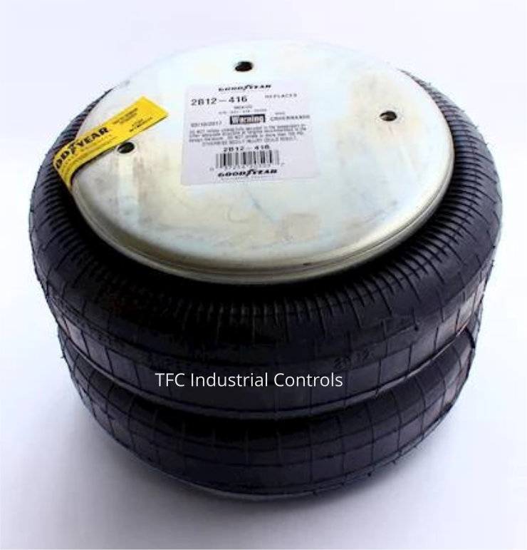 Goodyear 2B12-416 Industrial Air Spring Double Convoluted Bellows - TFC ...
